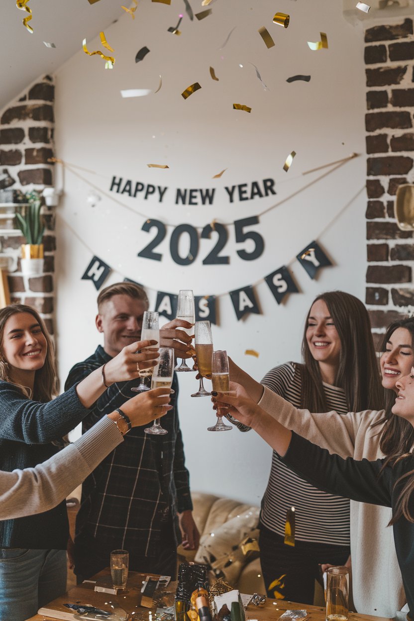 New Year Eve Party Decor Ideas to Welcome 2025 - Let's Make It Cozy ...